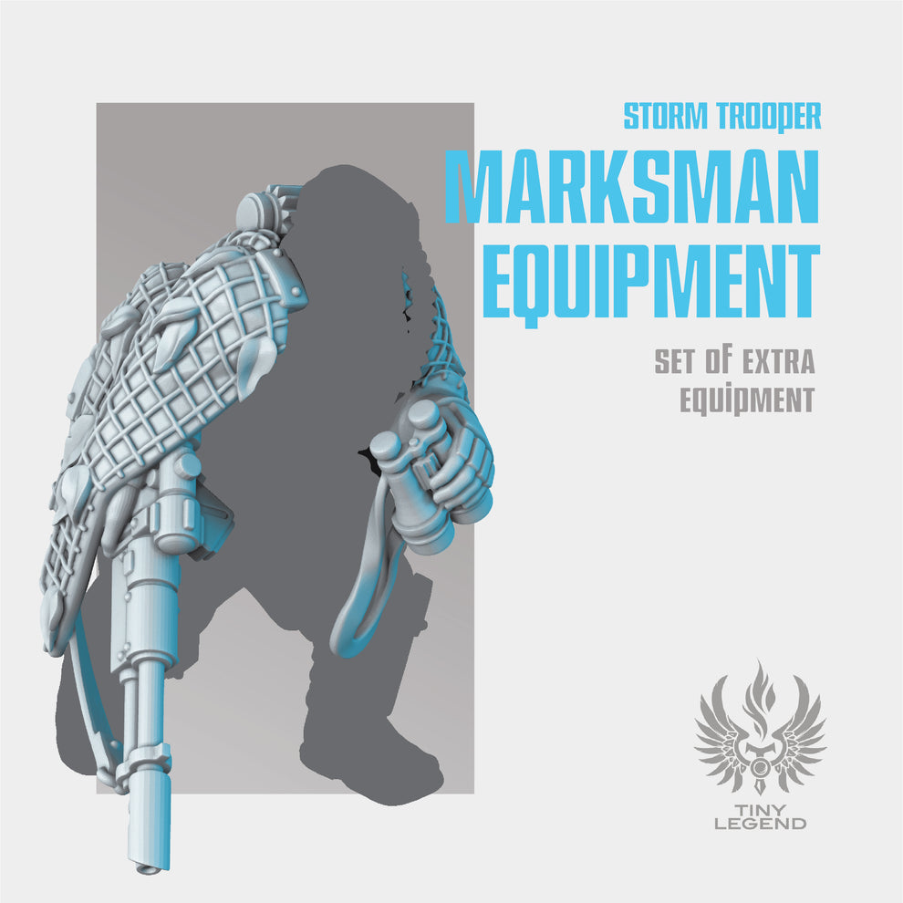 Storm trooper marksman equipment STL – Tiny Legend
