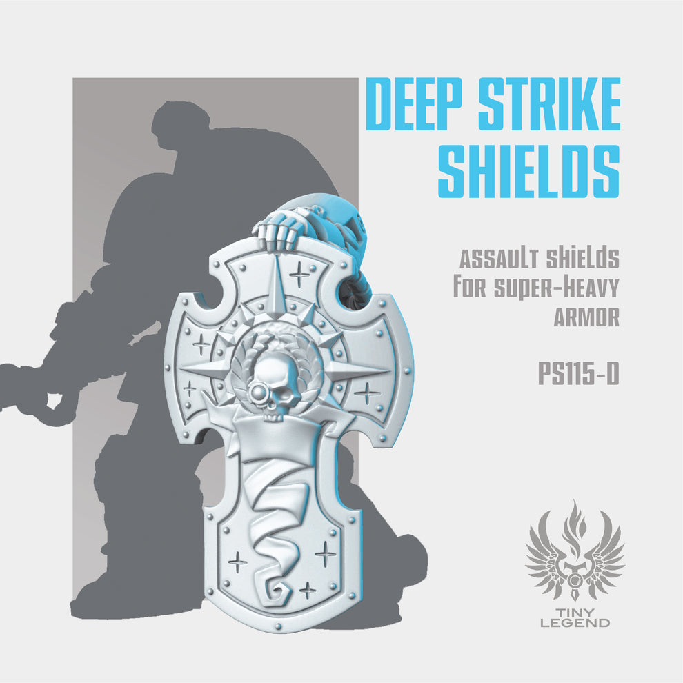 Deep Strike Shields STL – Tiny Legend