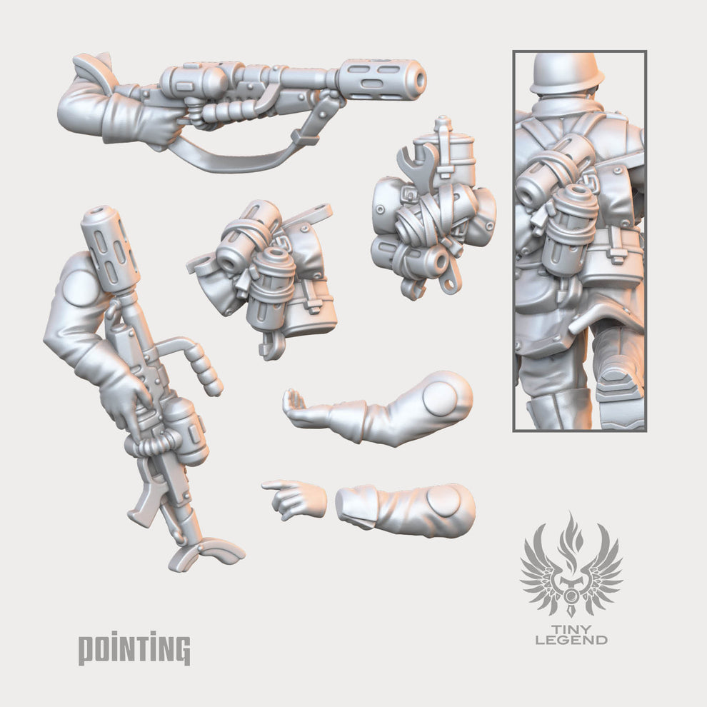 Blitz Legion FnB-39 Fusion Rifles – Tiny Legend