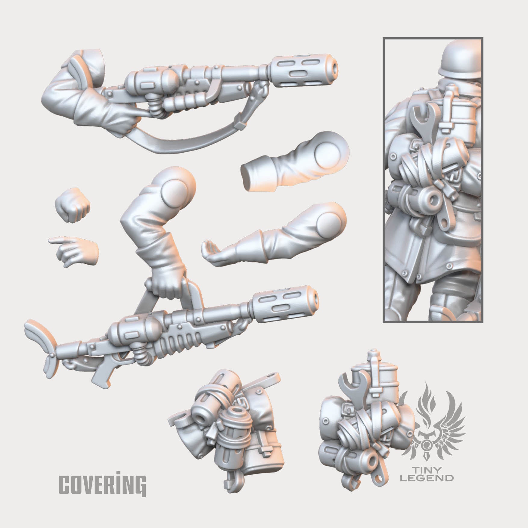 Blitz Legion FnB-39 Fusion Rifles – Tiny Legend