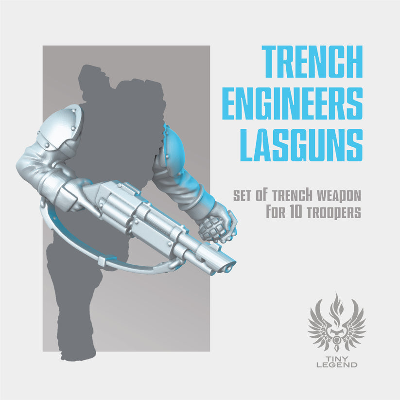 Trench engineers bundle STL – Tiny Legend