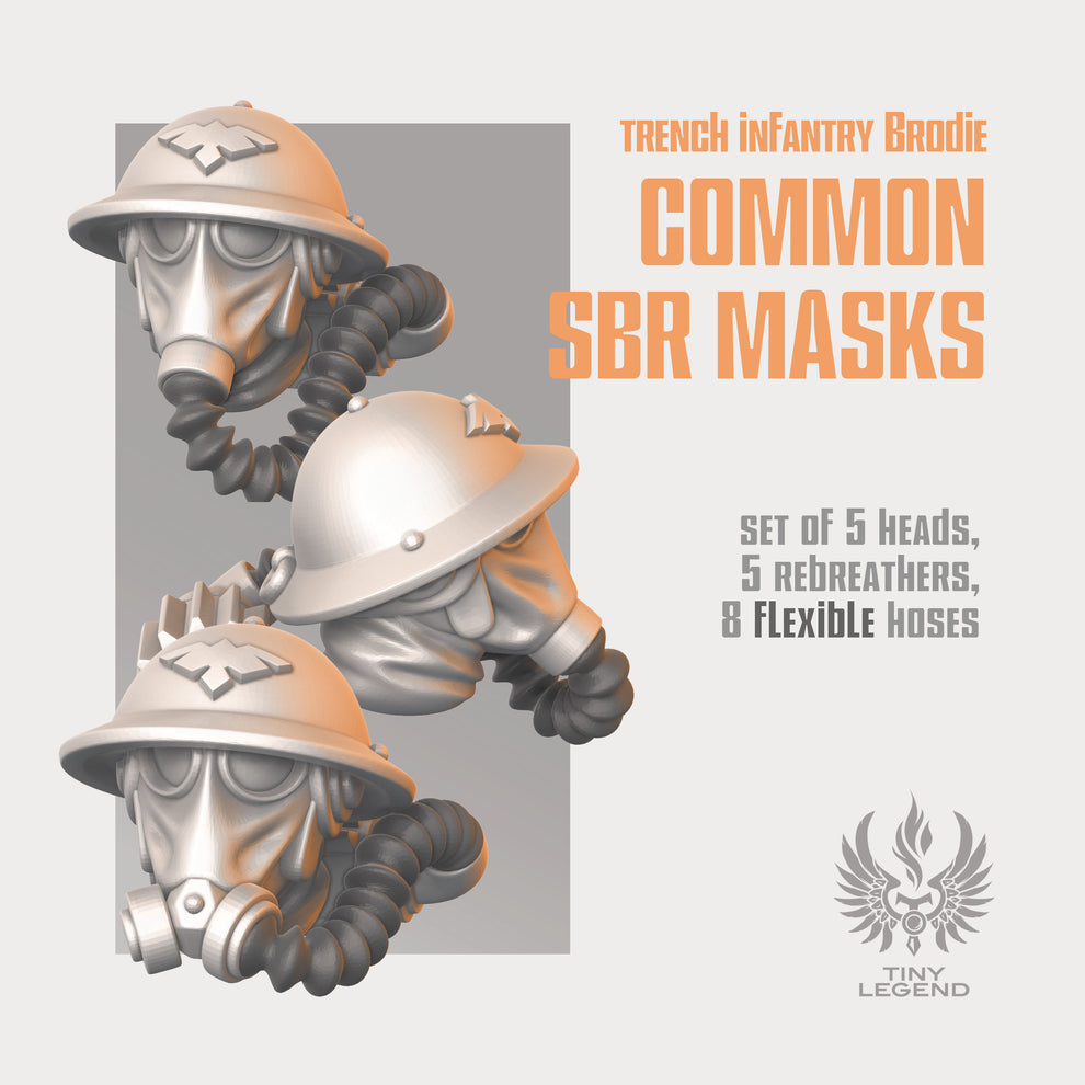 Brodie Common SBR Masks – Tiny Legend