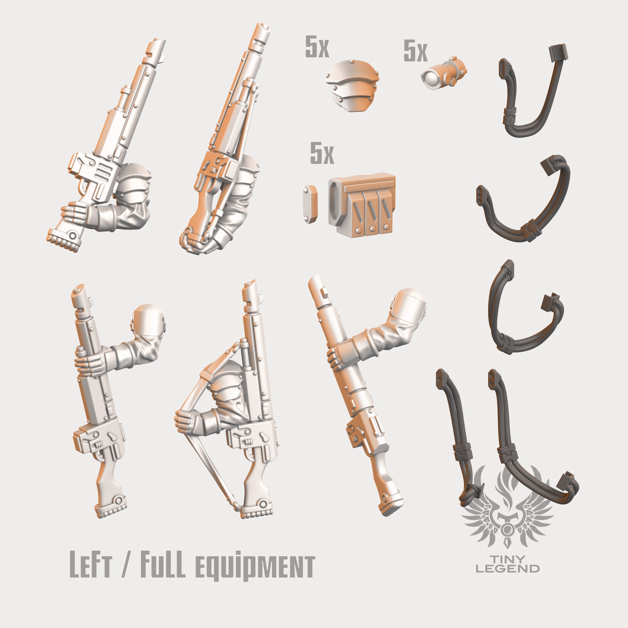 Storm Trooper At Ease Hell guns – Tiny Legend