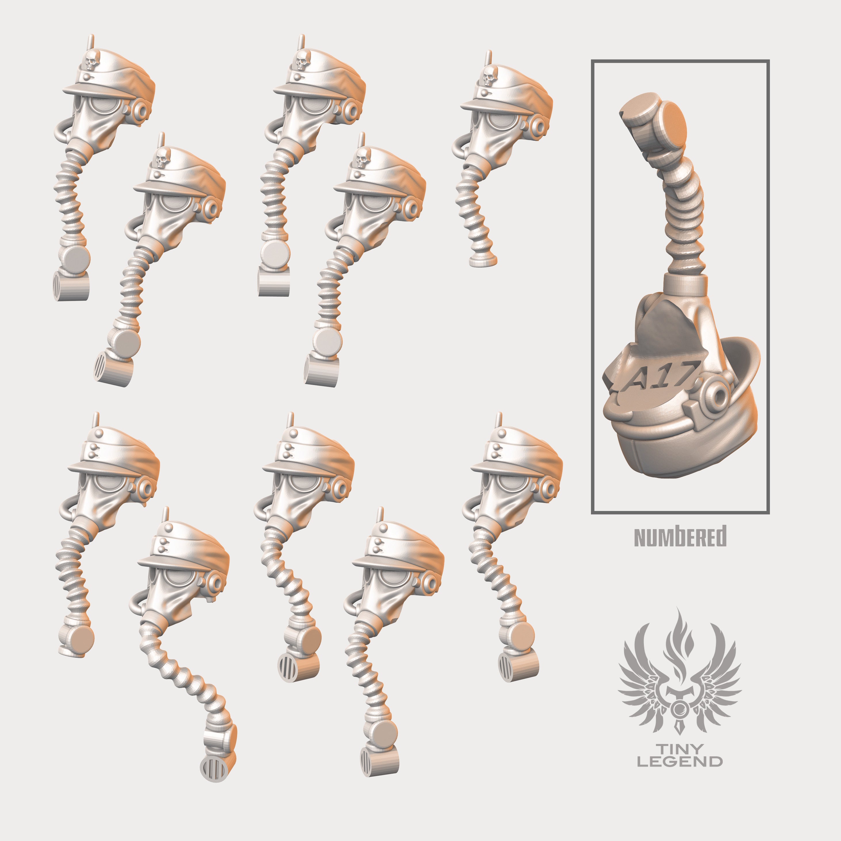 Conversion kits for third-party miniatures – Tiny Legend