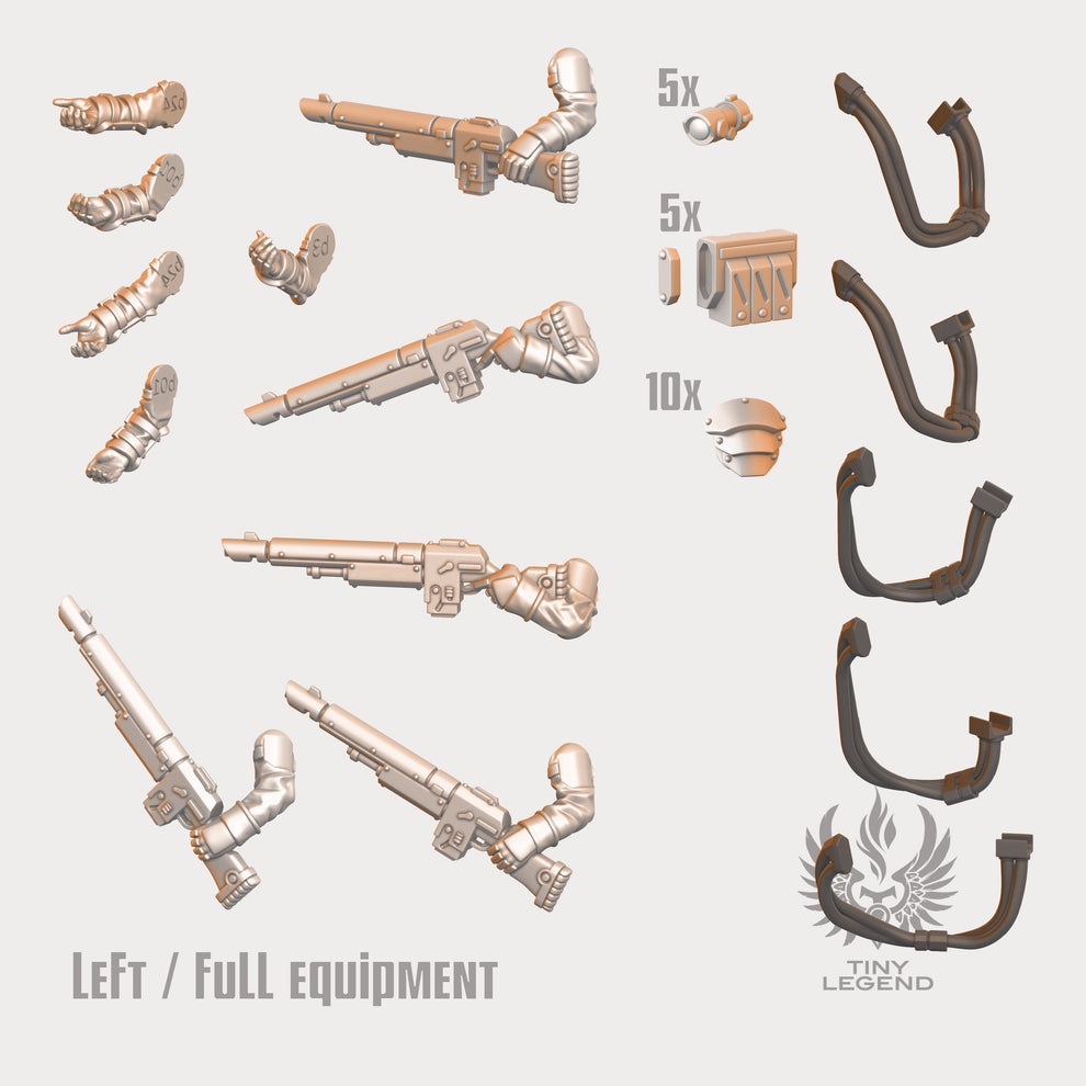 Storm Troopers Ready Hell guns – Tiny Legend