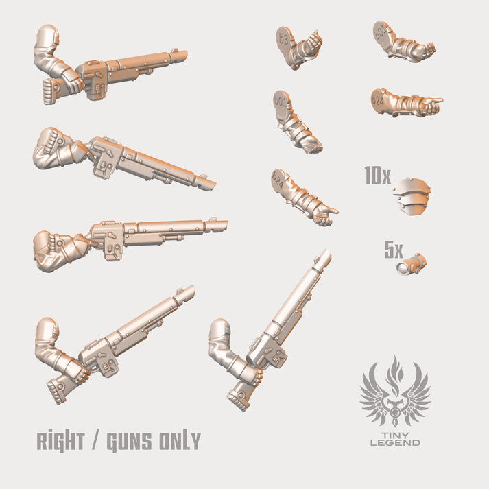 Storm Troopers Ready Hell guns – Tiny Legend