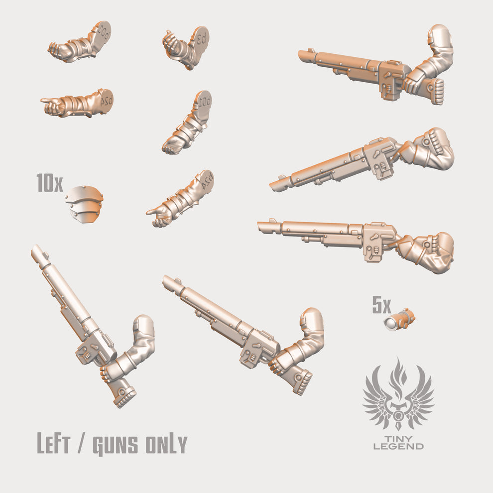 Storm Troopers Ready Hell guns – Tiny Legend