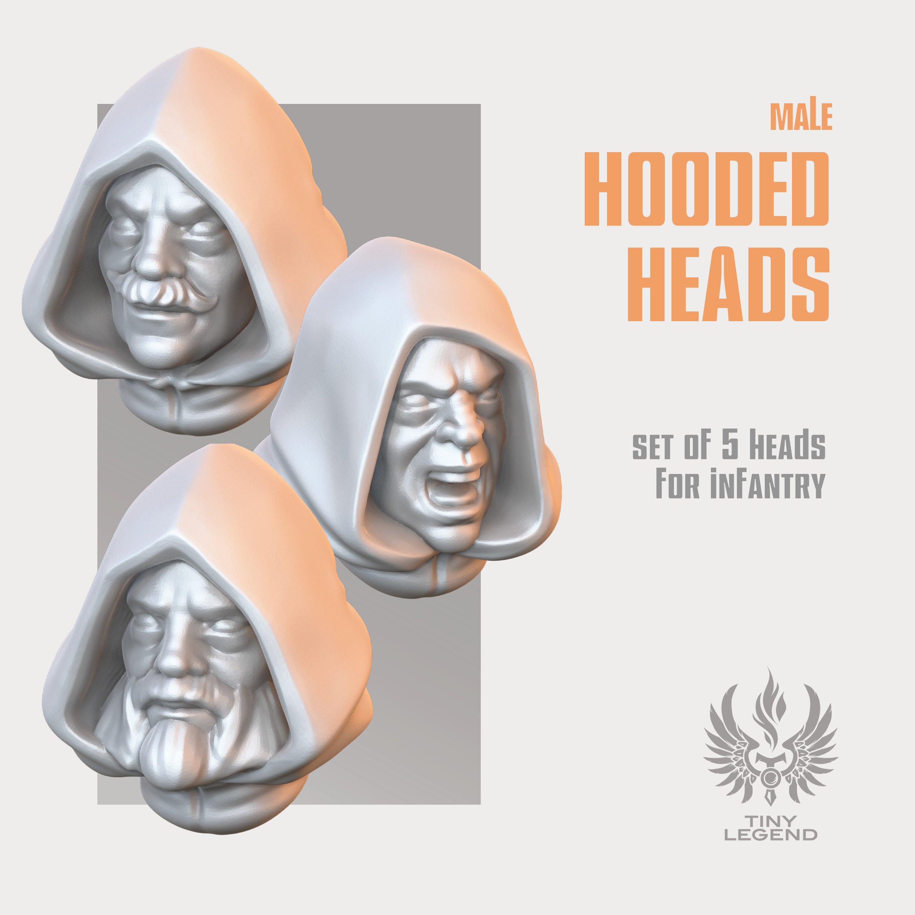 Spare heads and related gear – Tiny Legend