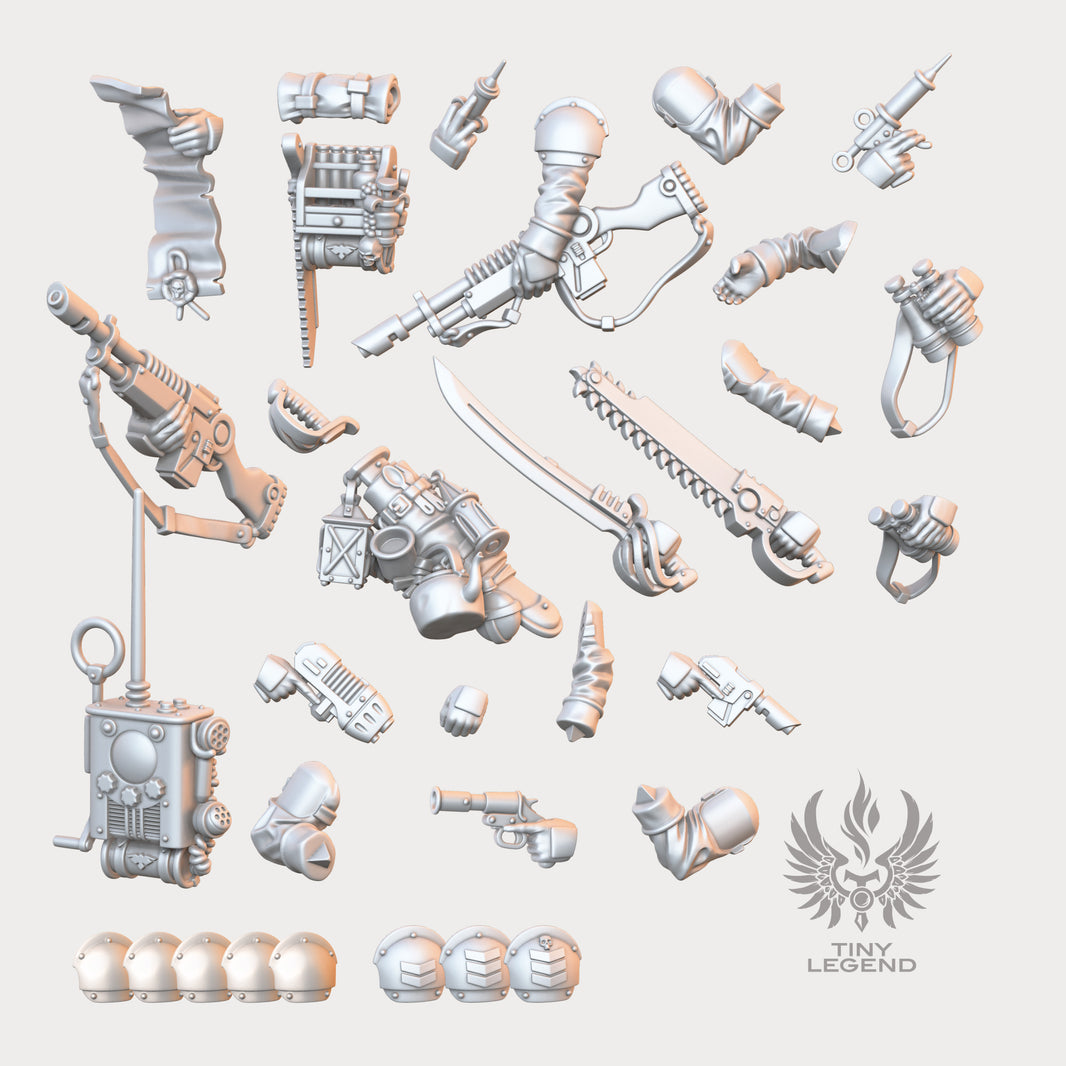 Conversion kits for third-party miniatures – Tiny Legend