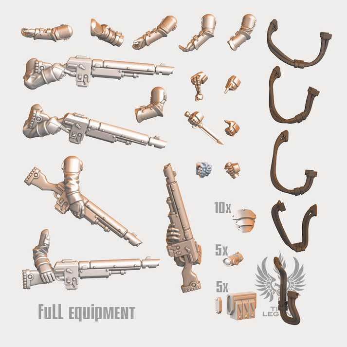 Storm Troopers Fighting Hell guns – Tiny Legend