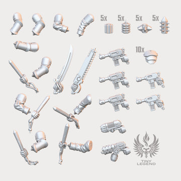 Conversion kits for third-party miniatures – Tiny Legend
