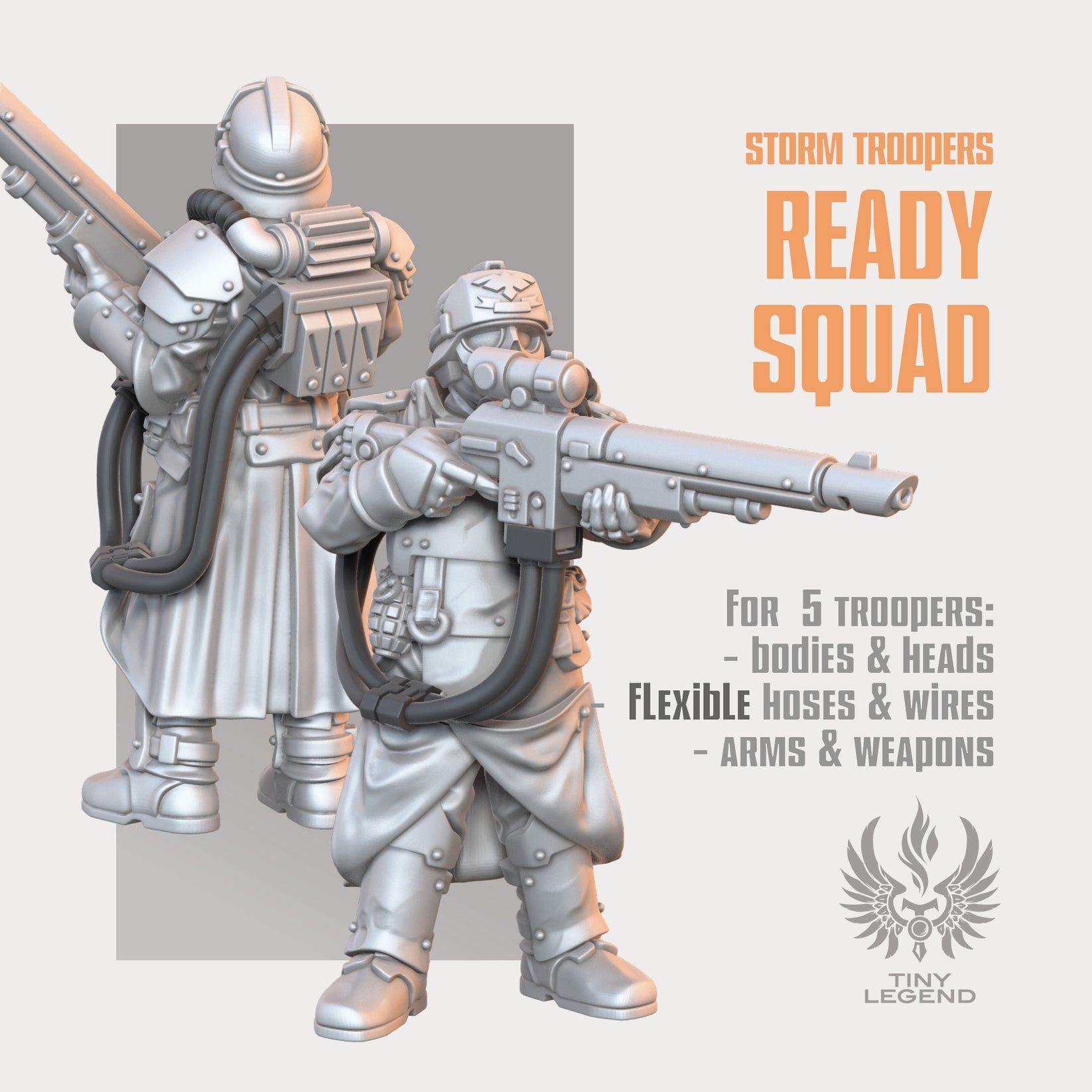 Storm Troopers Ready Squad – Tiny Legend