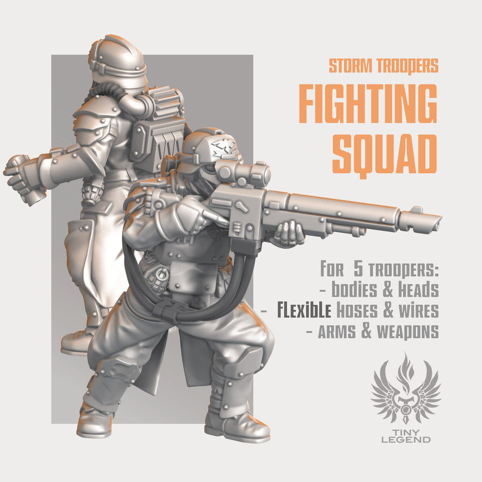 Storm Troopers Fighting Squad – Tiny Legend