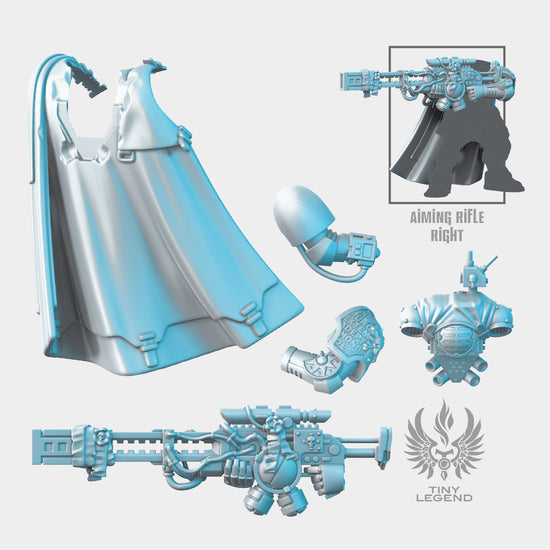 Xenos Hunters Phobos Re-forged Rail 1/4 STL – Tiny Legend