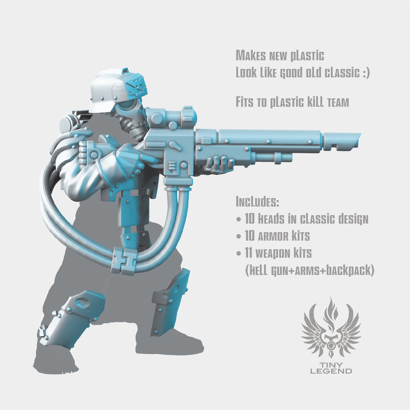 Storm trooper bundle STL – Tiny Legend